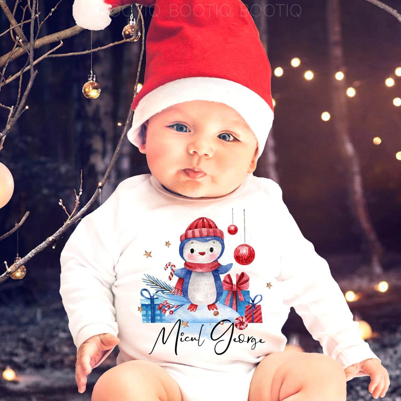 Body Personalizat Bebe - Poveste de Iarna - Bootiq - The Magic Sky ...