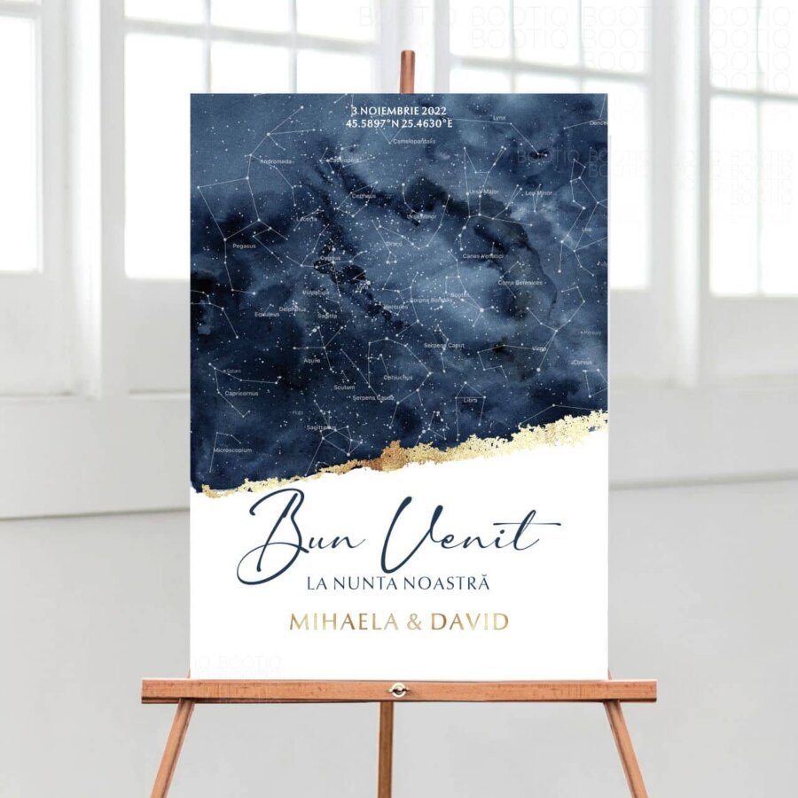Written in the stars - Semn pentru Nunta personalizat simplu sau cu ...